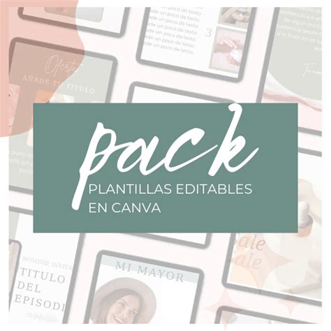 Pack 70 Plantillas Editables Canva Para Emprendedores SARA DELGAD