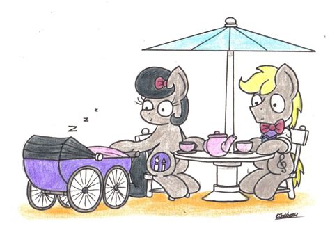 Out For Tea Mlp Art Mlp Oc Mlp Oc Mlp Art Bobthedalek