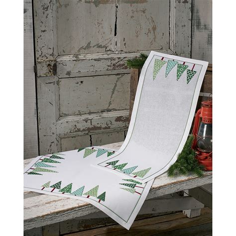 Christmas Trees Counted Cross Stitch Kit Innovations