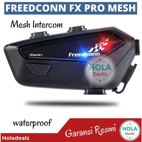 Jual Mesh Intercom Freedconn Fx Pro Intercom Mesh Freedconn Fx Pro Hi Res Bluetooth Helm Headset