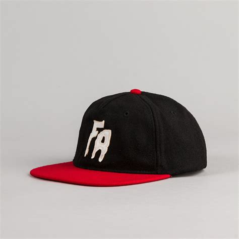 Fucking Awesome Classic Fa Cap Black Red Flatspot