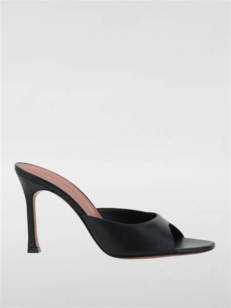 Amina Muaddi Shoes Woman Black C9s356886ale Giglio Com