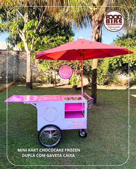 MINI KART CHOCOCAKE FROZEN DUPLA GAVETA CAIXA
