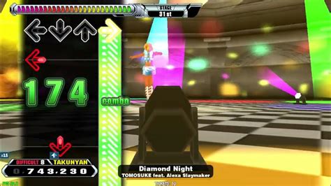 【ddr grand prix】diamond night【difficult】 youtube