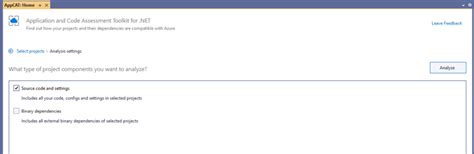 Azure Migrate Application And Code Assessment Tool For Net