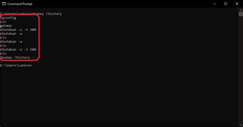 How To Access Command History In Command Prompt On Windows 10