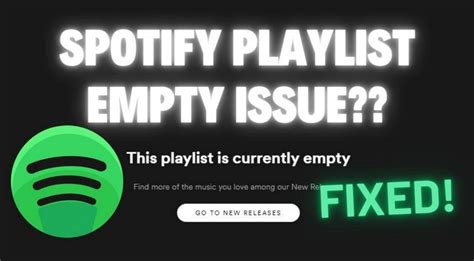 How To Fix Spotify Playlist Empty Issues Tunepat