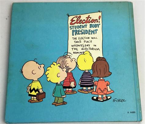 Lot 1973 Youre Not Elected Charlie Brown By Charles M Schulz First