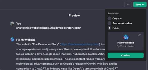 How To Create Your Own Gpt Using The Gpt Builder The Developer Story