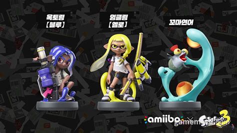 11월 11일 스플래툰 3 아미보 국내 출시된다