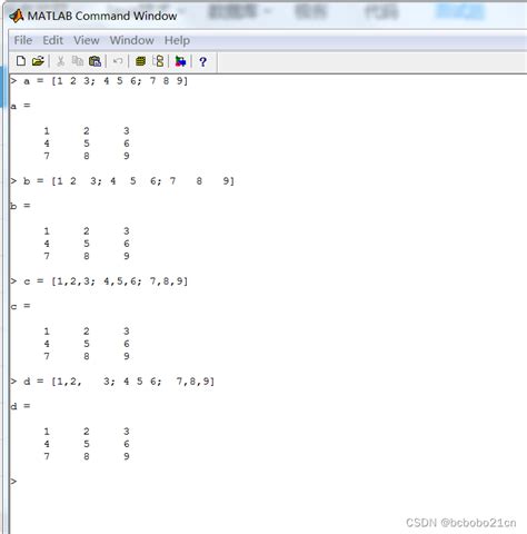 Matlab矩阵的输入matlab中设矩阵若有求多个解如何输入 Csdn博客 Matlab矩阵的输入matlab中设矩阵若有求多个解如何输入 Csdn博客