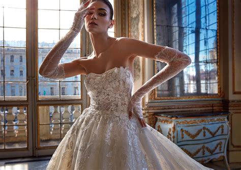 Brautkleid Pronovias Privee COPPER Hochzeitskleid Brautmoden Walter