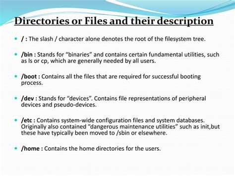 Unix Operating System Architecture With File Structure Ppt