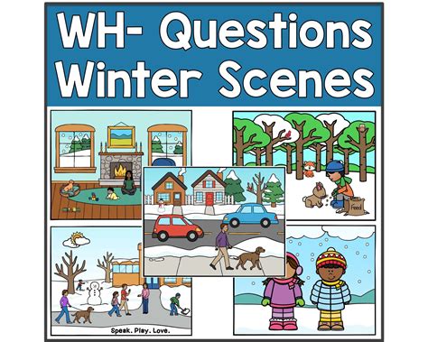 Speech Therapy Picture Scenes Speech Language And Communication