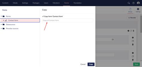 update placeholder text in copy form · issue 527 · umbraco umbraco
