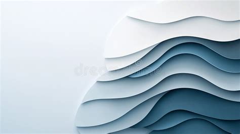 A Thin Ray Of Light Penetrates The Gray Abstract Scene Stock