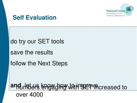 Ppt Self Evaluation Powerpoint Presentation Free Download Id