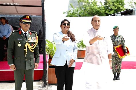 Foundation Stone Laying Ceremony Of Maldives National Defence Force