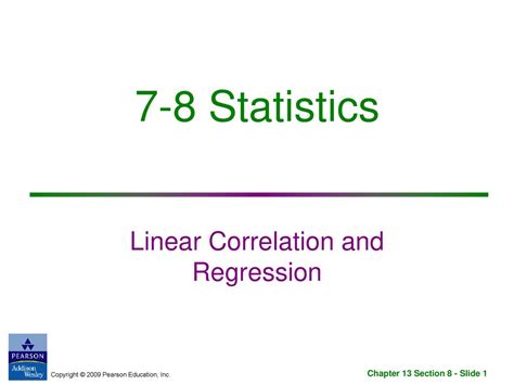 Linear Correlation And Regression Ppt Download