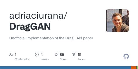 DragGAN Colab Notebook Ipynb At Main Adriaciurana DragGAN GitHub