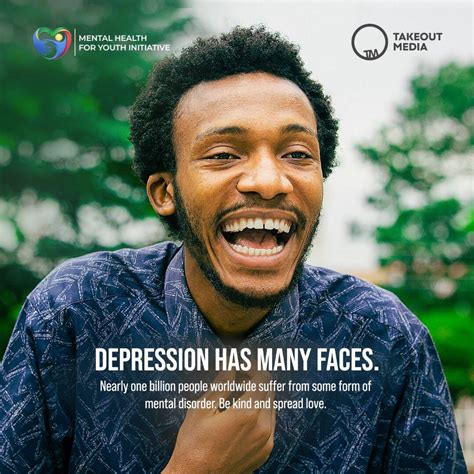 Mental Health For Youth Initiative Depression Has Many Faces • Ads Of The World™ Part Of The