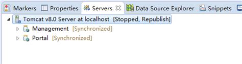 Eclipse下启动tomcat报错，cannot Publish To The Server Because It Is Missing