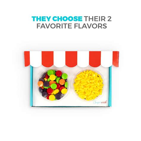 Sugarwish Our Candy T Sizes