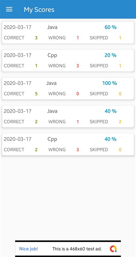 Android Quiz App Template With Firebase And AdMob By Aim Tech CodeCanyon