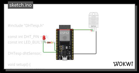 Dht ธนภูมิ Wokwi Esp32 Stm32 Arduino Simulator