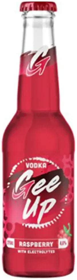 Buy Gee Up Raspberry 275ml Online Pre Mixed Drinks Gee Up Store