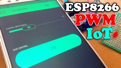 Esp8266 Nodemcu Pwm With Arduino Ide Dim Led Analog Esp8266 Nodemcu