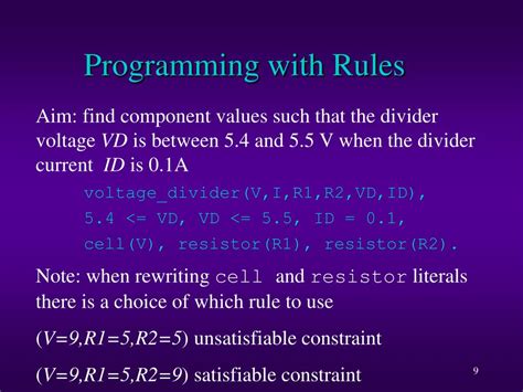 ppt constraint logic programs powerpoint presentation free download
