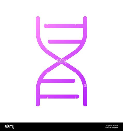 Dna Molecule Pixel Perfect Gradient Linear Ui Icon Stock Vector Image And Art Alamy