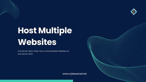 Host Multiple Websites On One Server Cyberpanel Guide 2024