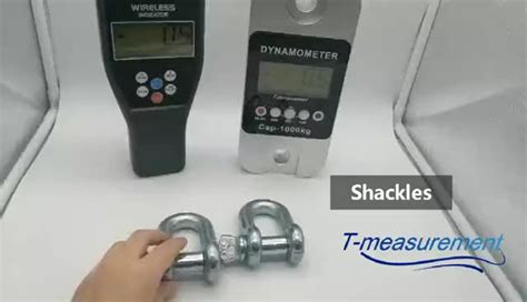 Ton Portable Digital Wireless Dynamometer Load Cell Electronic Crane Scale Dinamometro