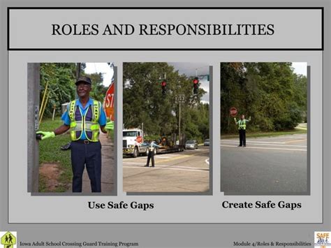 Crossing Guard Module 4 Roles Ppt