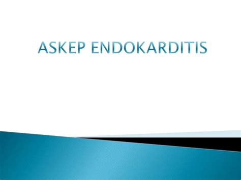 Endokarditis Pptx