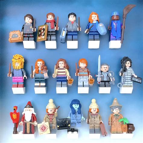 Harry Potter Lego Minifigures All 9 Lego 20th Anniversary Harry Potter