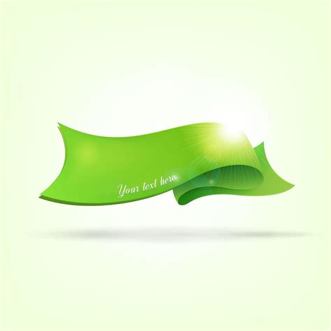 Abstract Background With Green Ribbon 570108 Vector Art At Vecteezy