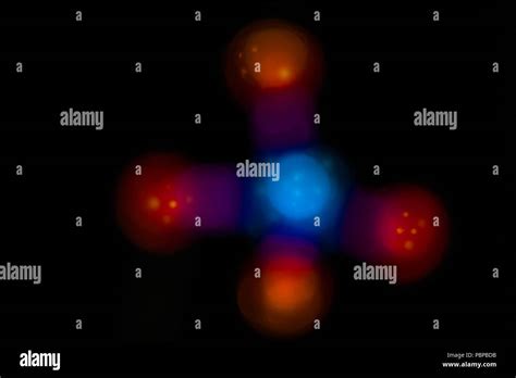 Lab Experiments Atom Or Molecule Structure Of Barium Nitrate With Chemical Formula Ba No3 2 In