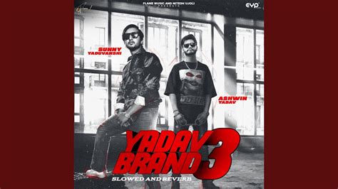 Yadav Brand 3 Slowed And Reverb Feat Ashwin Yadav Youtube