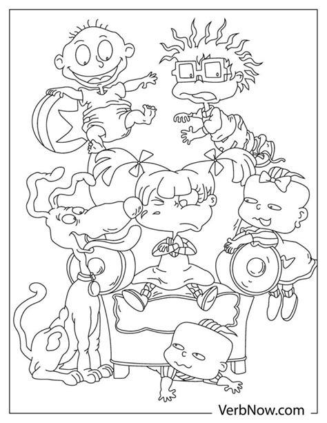 Free Rugrats Coloring Pages For Download Printable Pdf