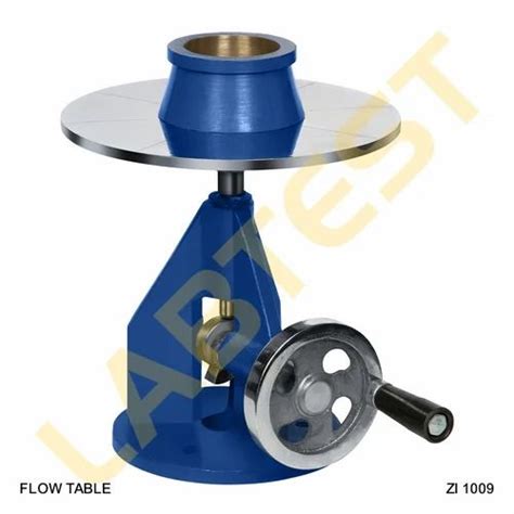 Brass Flow Table Apparatus At ₹ 14500piece In New Delhi Id 14216335048