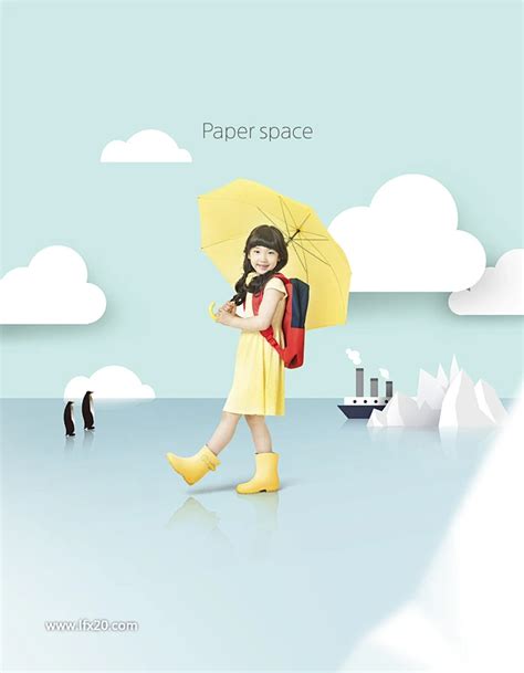 创意儿童梦想成长卡通教教海报 花瓣网