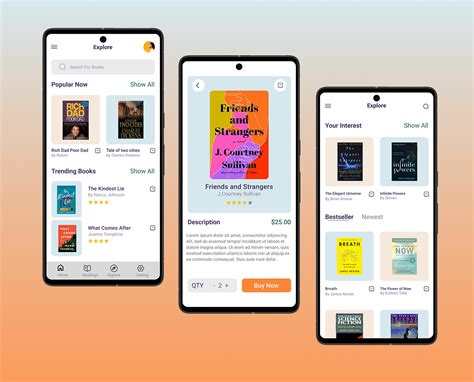 Books App Ui Behance
