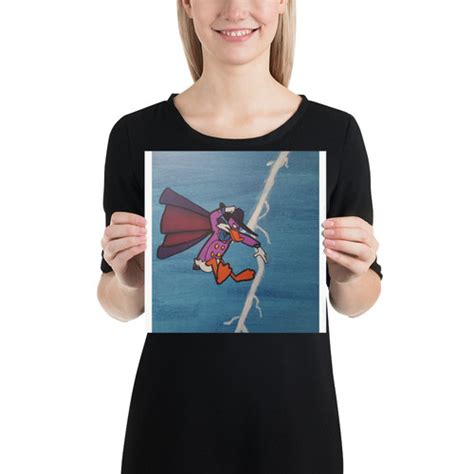 Darkwing Duck Poster Grim Ginger