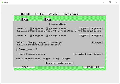 Atari St Emulation On Your Pc Standalone Hatari And Launchbox