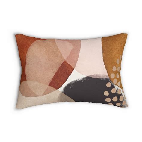 Rust Throw Pillow Etsy