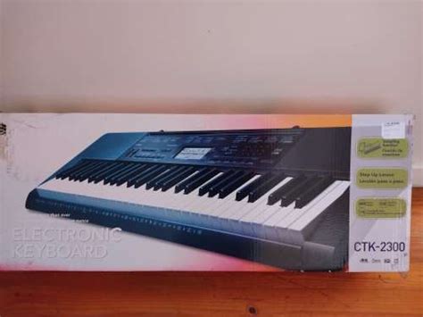 Piano And Organ Casio Ctk 2300 Keyboard 61 Key Was Sold For 169900 On