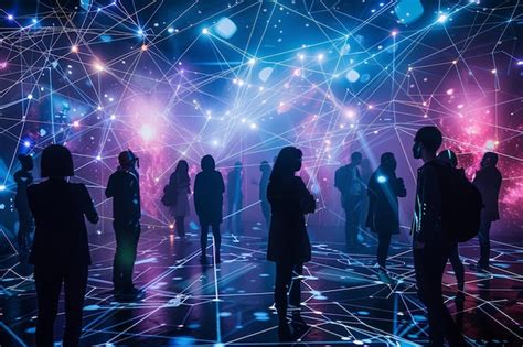 Premium Photo Journey Through The Interconnected Domains Of Digi Generative Ai